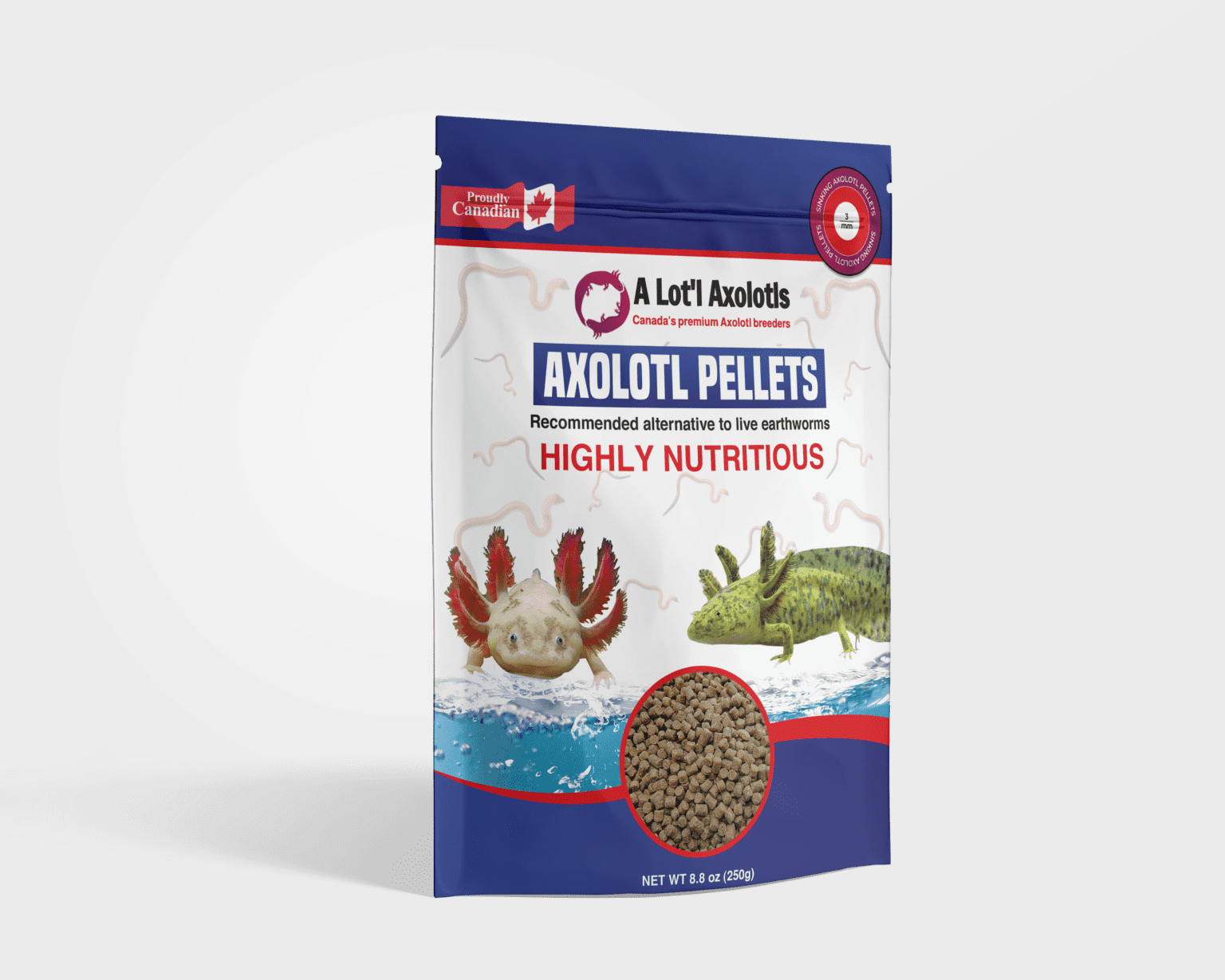 Axolotl Pellets - A Lot’l Axolotls